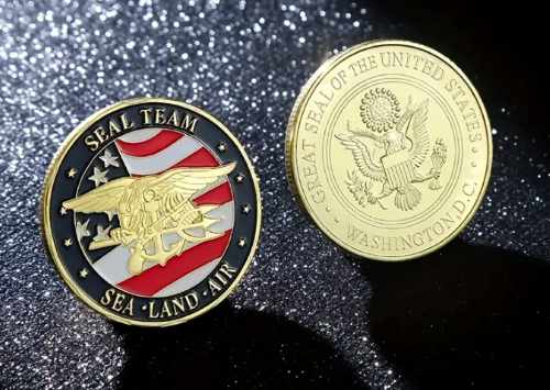 Challenge Coin Great Seal of The United States - Seal Team ...