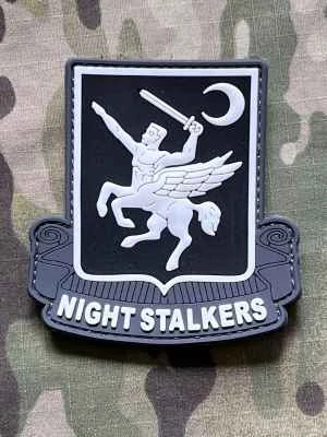 NoName US Army 160th SOAR - Night Stalkers PVC Patch - GID - nášivka ...