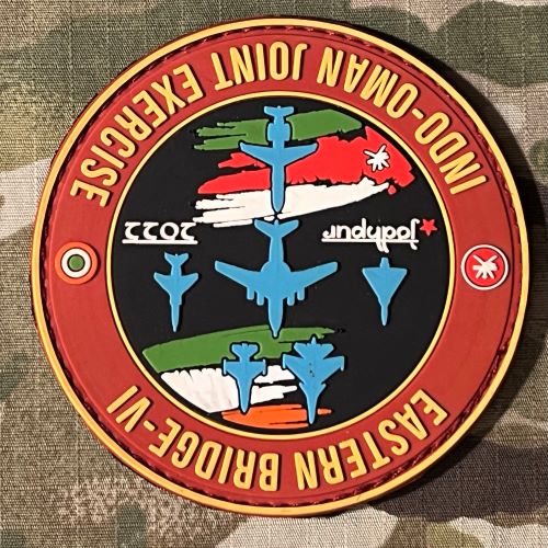 India Patch Indian Air Force - Eastern Bridge - VI - Indo-Oman Joint ...