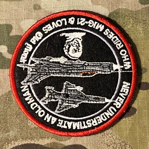 India Patch Indian Air Force - 23 Squadron Never Understimate an Oldman ...